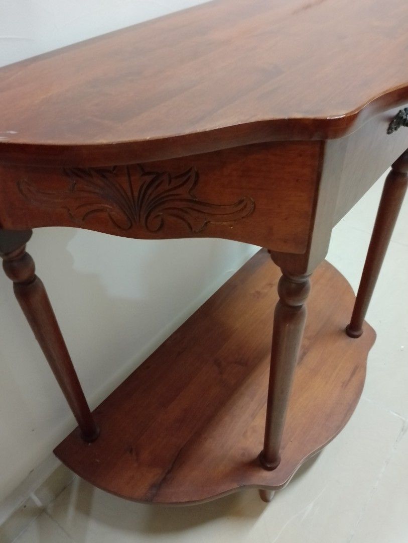 Semi Oval table, Furniture & Home Living, Furniture, Tables & Sets on ...