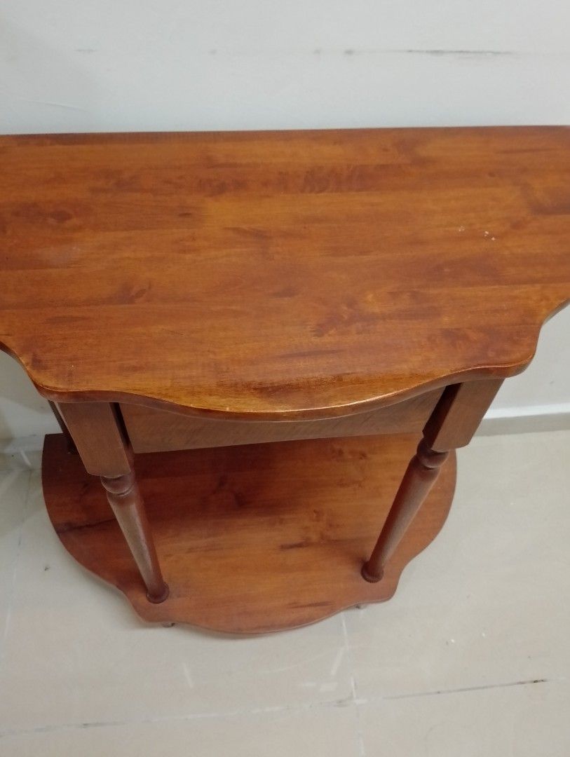 Semi Oval table, Furniture & Home Living, Furniture, Tables & Sets on ...