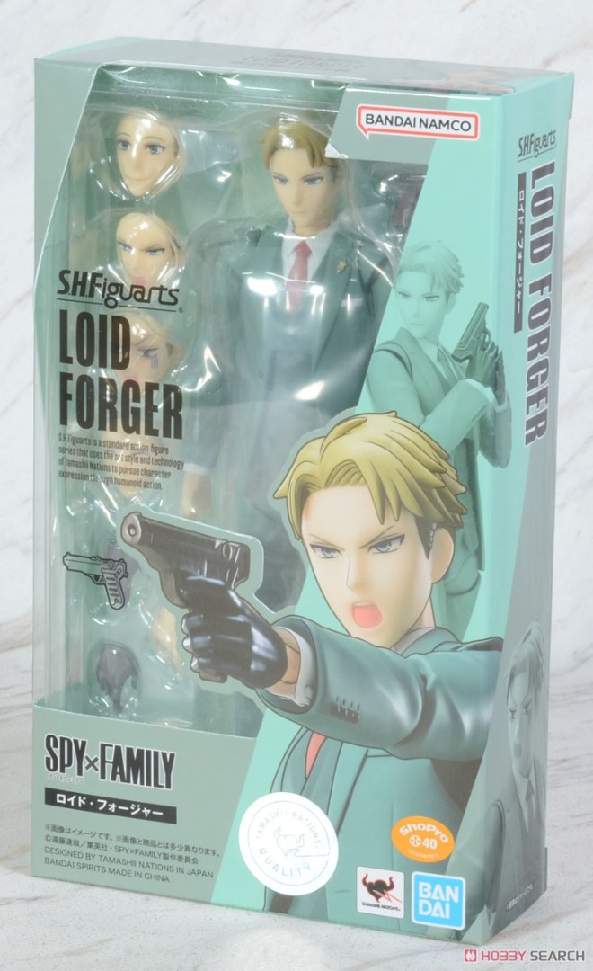 SHF S.H.Figuarts [Spy x Family] Loid Forger, Hobbies & Toys, Toys ...