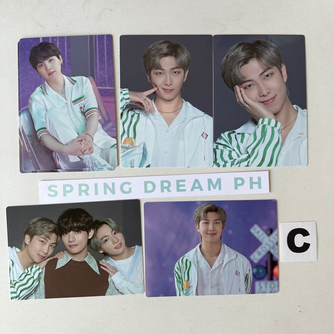 [Sold by set] 5 pcs ~ Official BTS Sowoozoo mini pc photocard, Hobbies ...