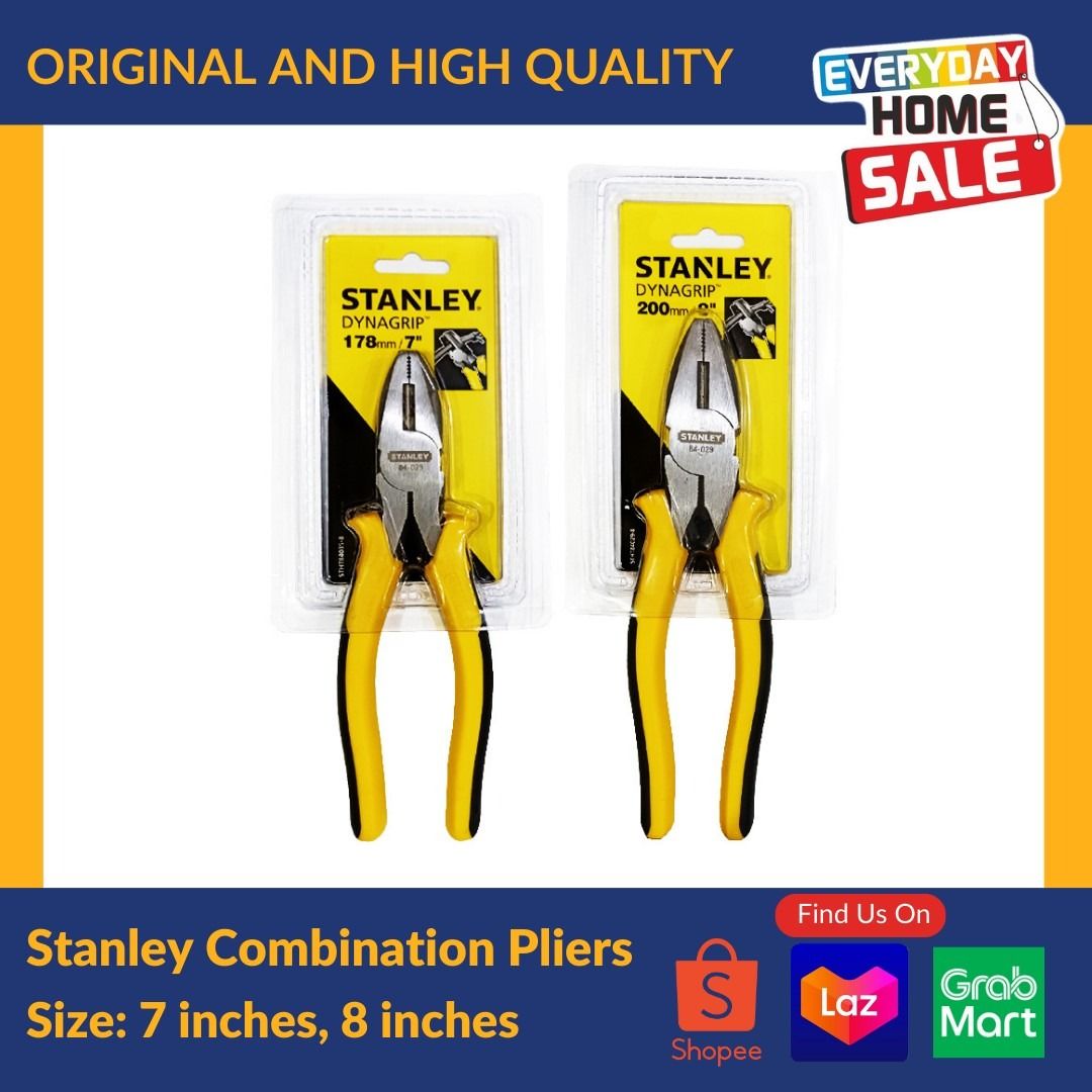 Stanley Combination Pliers, Commercial & Industrial, Construction Tools ...