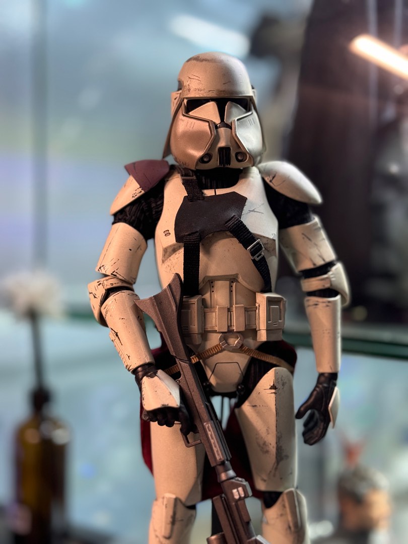 Star wars 1/6 scale sideshow clone commander bacara, Hobbies & Toys ...