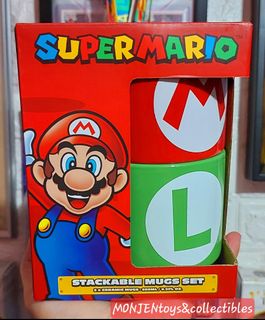 AUTHENTIC Super Mario Bros. Tin Can, Hobbies & Toys, Memorabilia ...