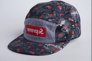 Supreme x cdg camp cap ss13, Men's Fashion, Watches & Accessories, Cap ...