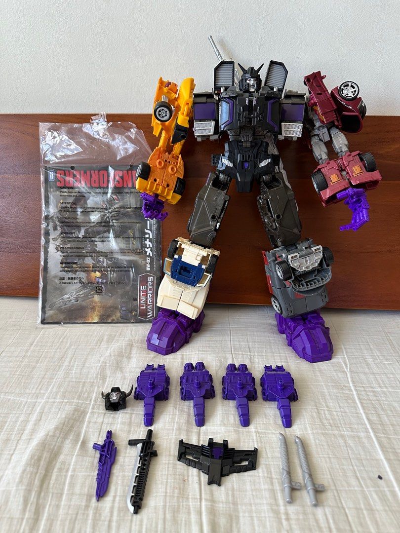Takaratomy Transformers G1 Unite Warriors UW-02 Menasor with Perfect ...