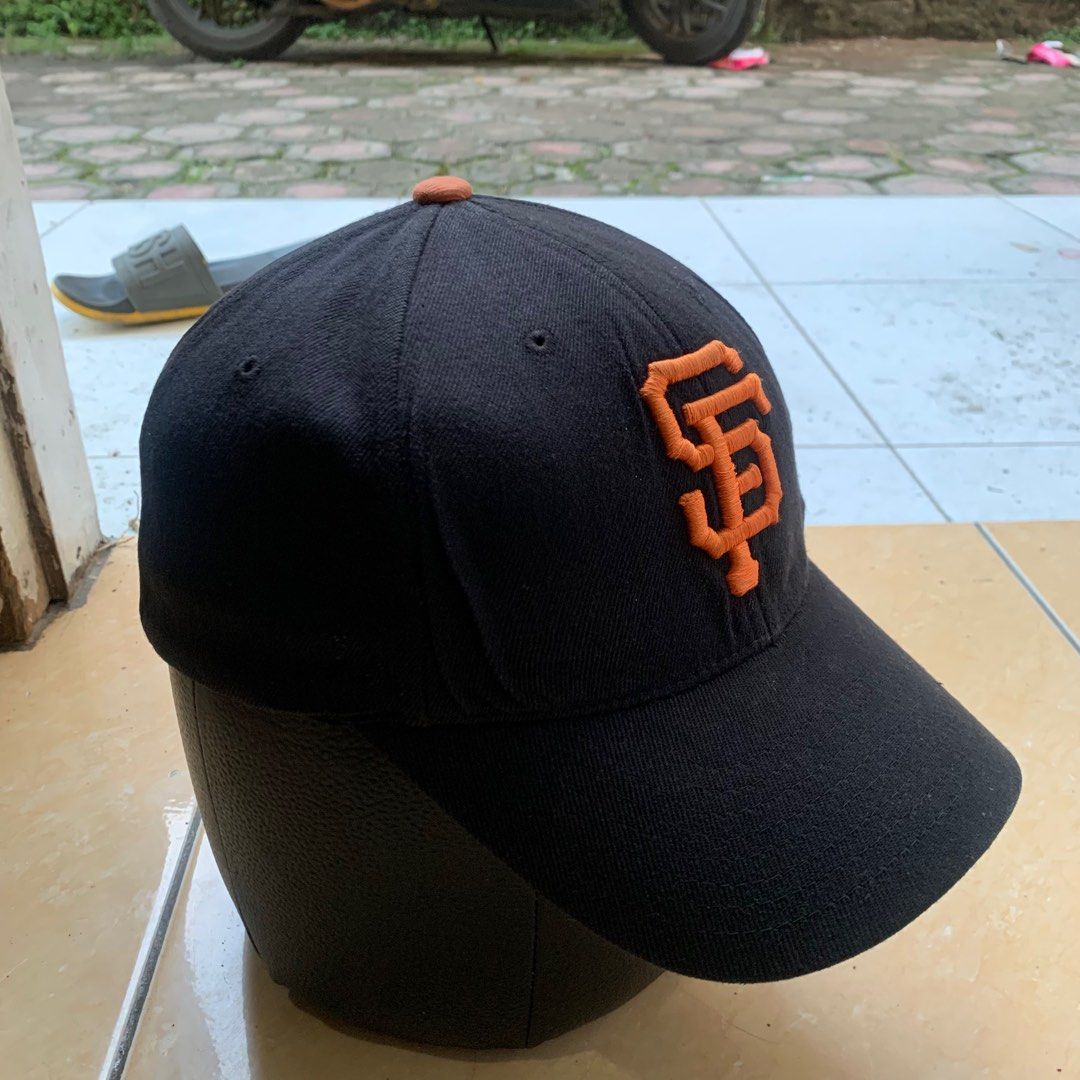 TOPI MLB SECOND "SF - SAN FRANSISCO", Fesyen Pria, Aksesoris, Topi di ...