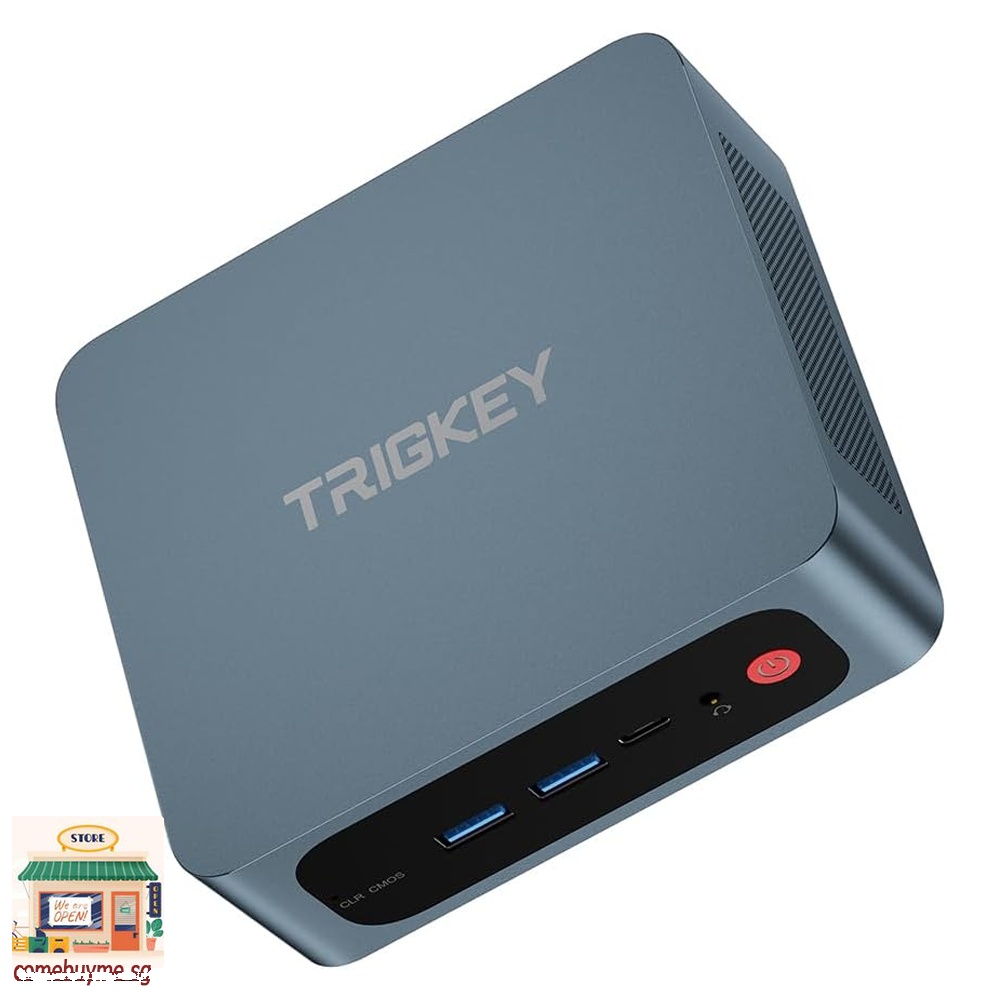TRIGKEY G5 Mini PC, 12th Gen Intel N100(4C/4T, UP to 3.4GHz)16G DDR5 ...