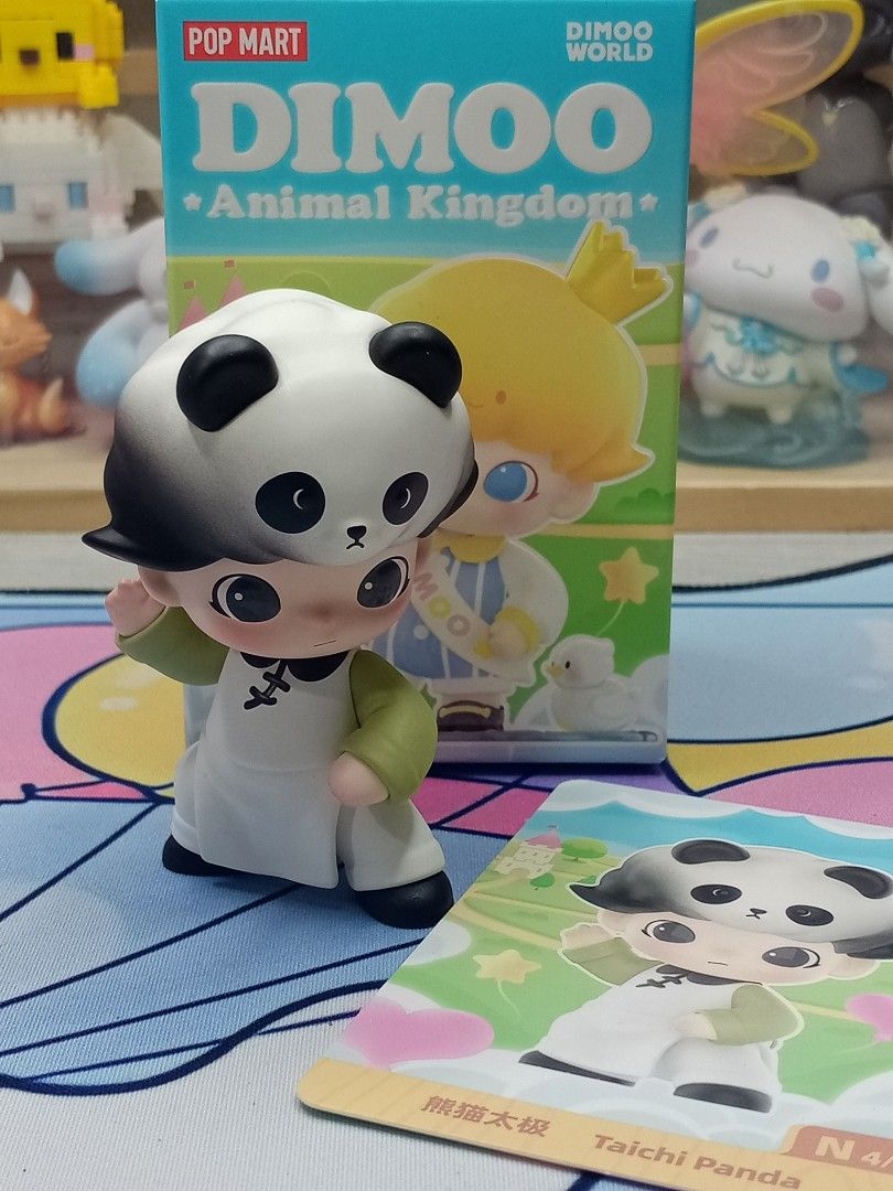tyraryu.doll: Popmart Dimoo Animal Kingdom Panda Figure blind box ...