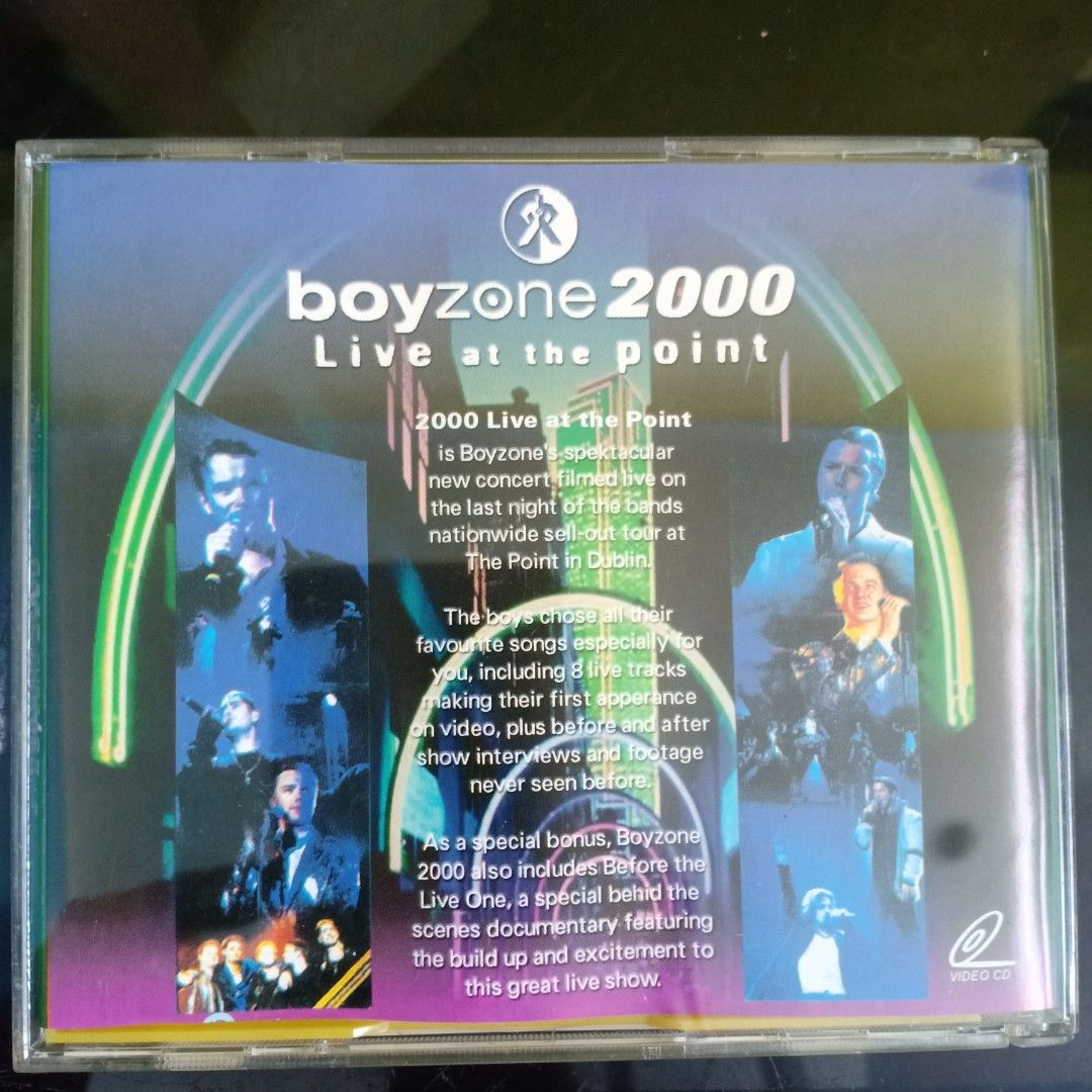 VCD live konser Boyzone, Westlife, Steps dan Ricky Martin., Musik ...