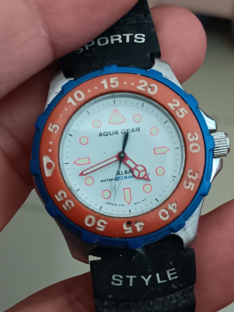 Vintage Alba lady diver watch, Women's Fashion, Watches & Accessories ...