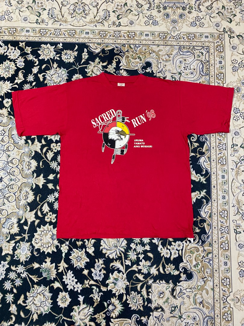 Vintage Sacred Run, Men's Fashion, Tops & Sets, Tshirts & Polo Shirts ...
