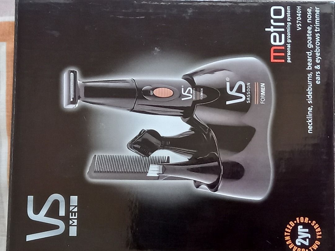 VS MEN metro personal grooming system 個人面部護理組合 VS7040H, 美容＆個人護理, 男士美容 ...