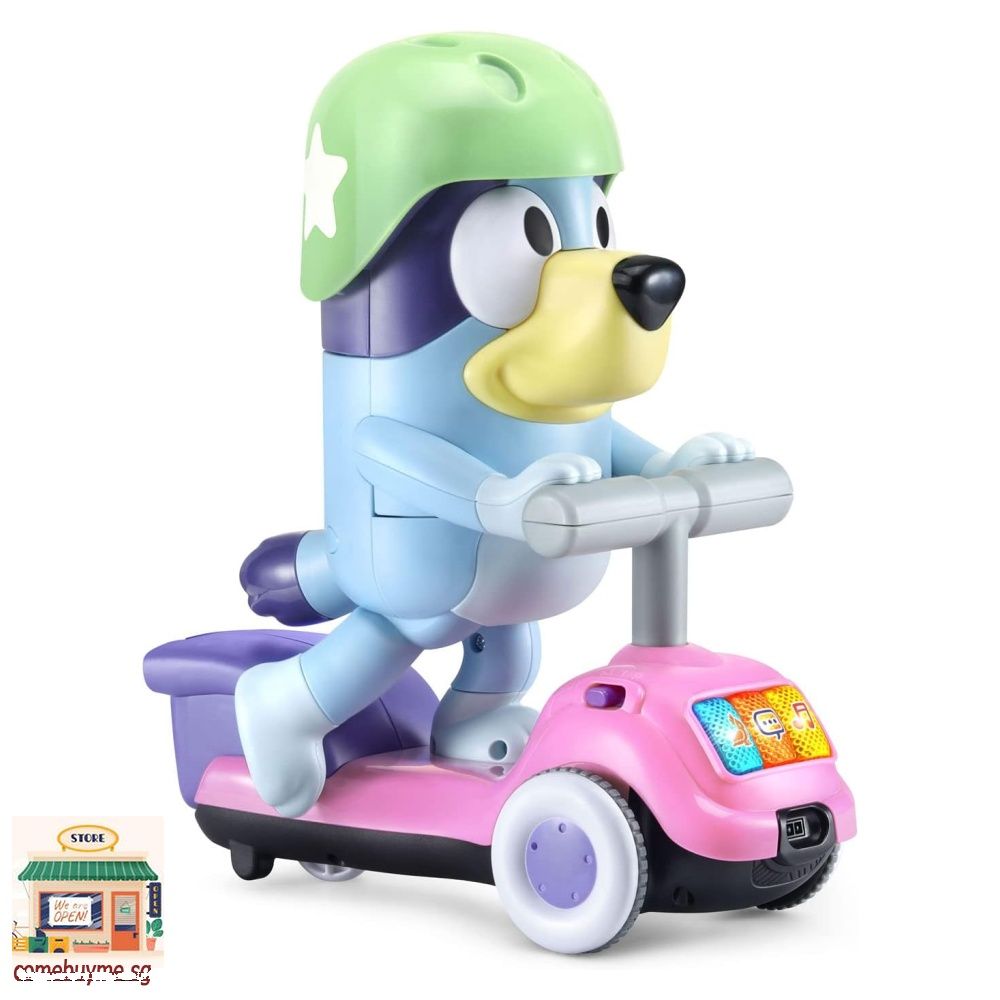 VTech Bluey Scooter Time Bluey, Hobbies & Toys, Toys & Games on Carousell
