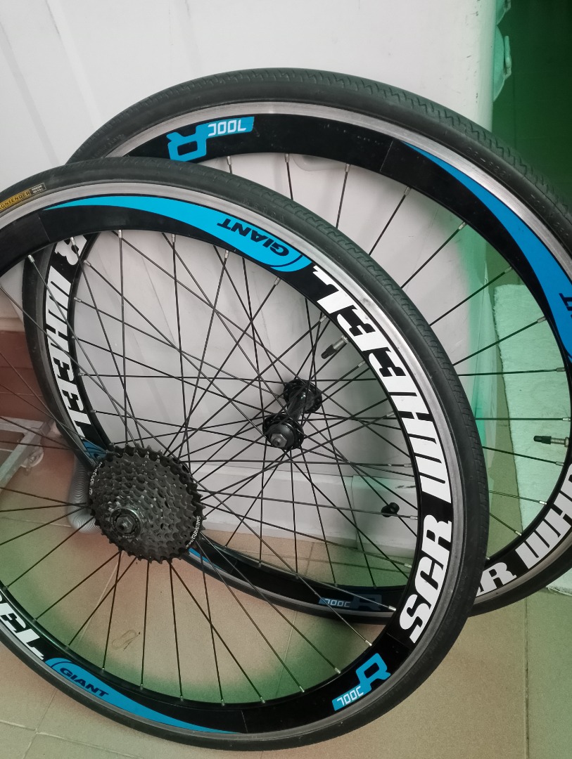 wheelset giant scr high profile, Sports Equipment, Bicycles & Parts ...