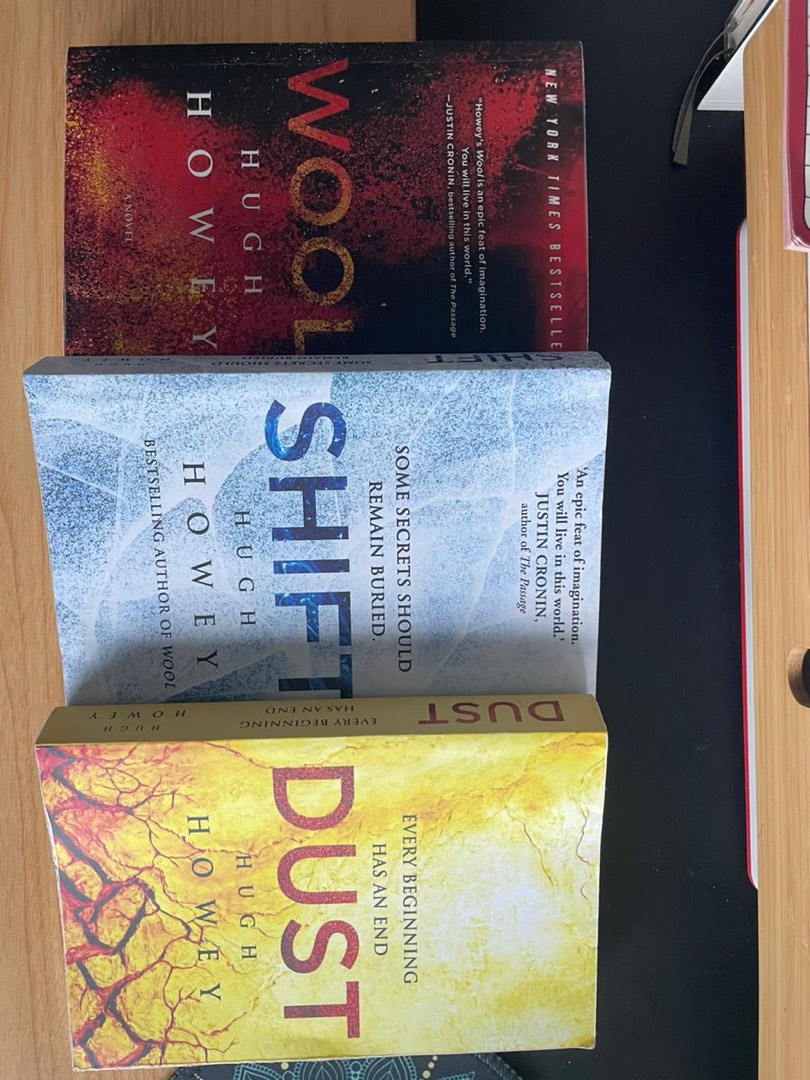 Wool - Shift - Dust by Hugh Howey, Hobbies & Toys, Books & Magazines ...