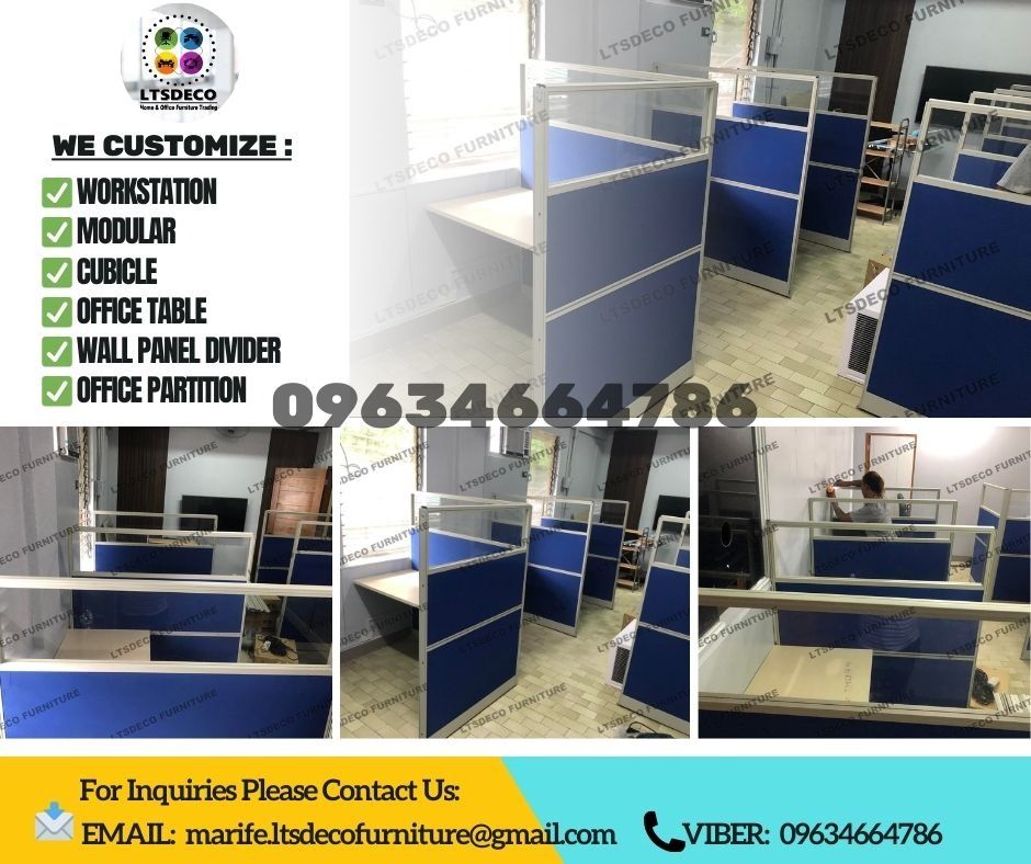 WORKSTATION SCREEN PANEL WITH GLASS OFFICE PARTITION FURNITURES ...