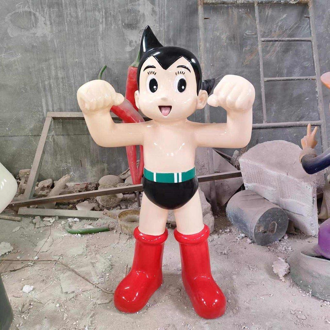 120cm Life Size Astro Boy Figure Statue Cartoon Character Deco (Custom ...