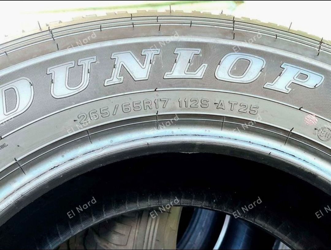 265 65 17 Dunlop AT Labas Casa 3123 DOT SUV tires 99% thick fortuner ...