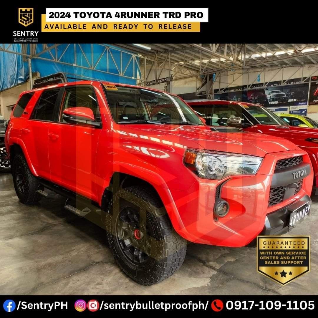 𝗕𝗥𝗔𝗡𝗗 𝗡𝗘𝗪 2024 Toyota 4Runner TRD PRO (Solar Octane) Auto, Cars for ...
