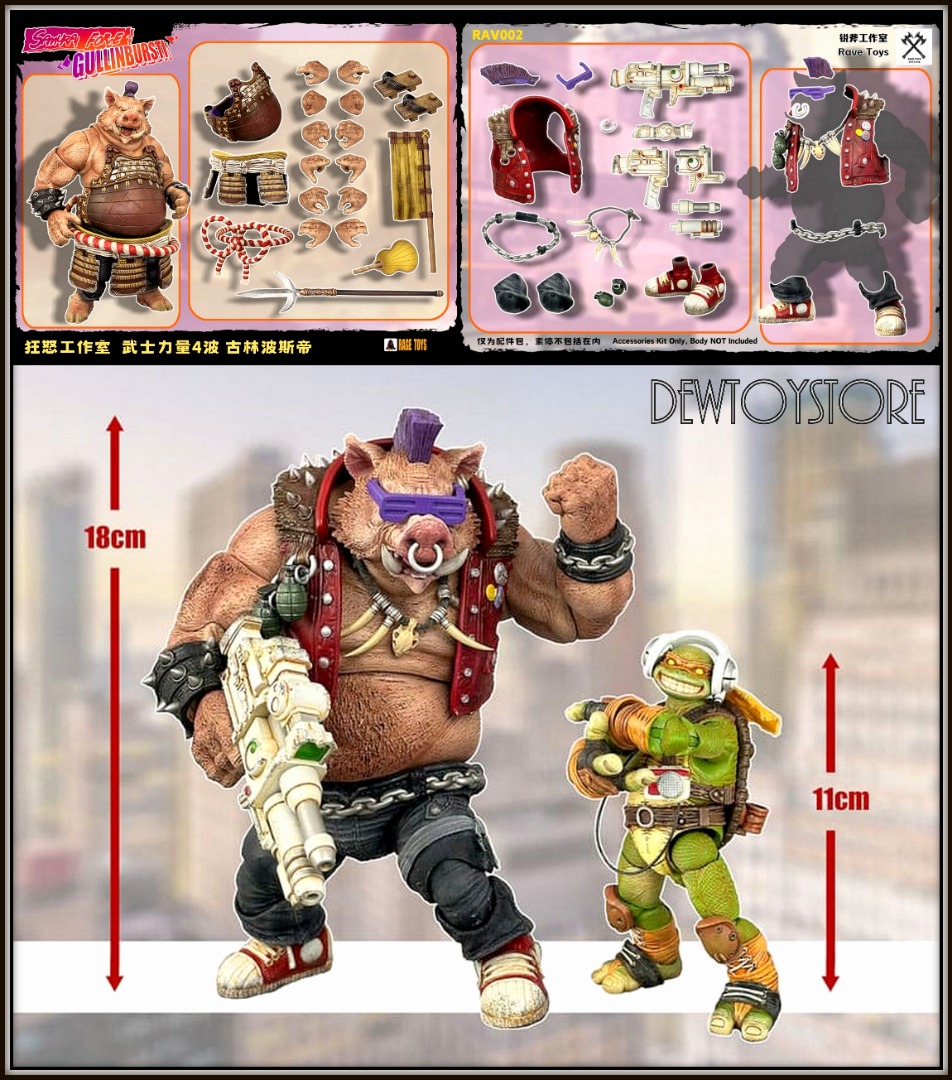 ⭐️ [𝗣𝗿𝗲-𝗼𝗿𝗱𝗲𝗿] Rage Toys / Fury Toys Fury Studio 1/12 Scale Action ...