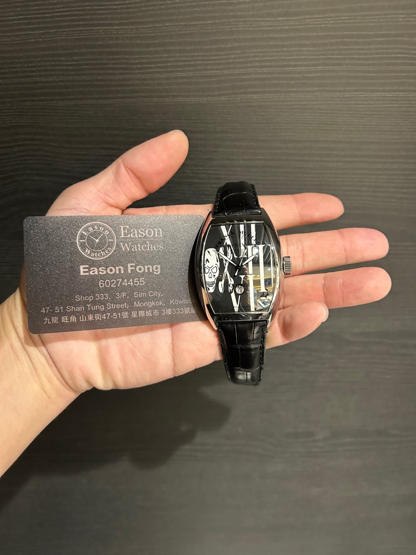 霸氣之選 完美酒桶型 極貼手設計 自動機械錶 FRANCK MULLER GOTHIQUE, 名牌, 手錶 - Carousell