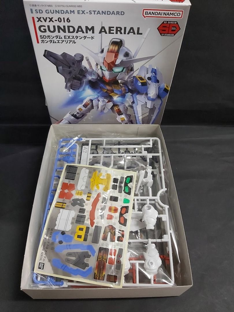 全新 萬代 SD 高達 水星之魔女 拼裝模型 Bandai 5063031 - SD EX-Standard XVX-016 Gundam Aerial The Witch From ...