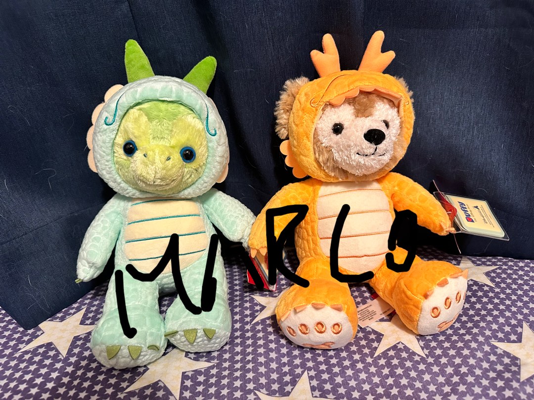 香港迪士尼龍年 Olumel Duffy SS 公仔 全套出, 興趣及遊戲, 玩具 & 遊戲類 - Carousell