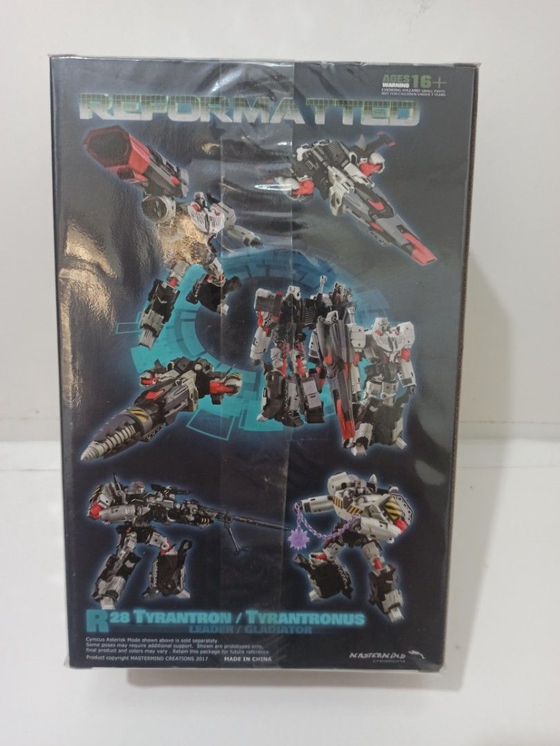 已開 Transformers MMC R28 變形金剛 Tyrantron Mastermind Creations 麥加登 ...