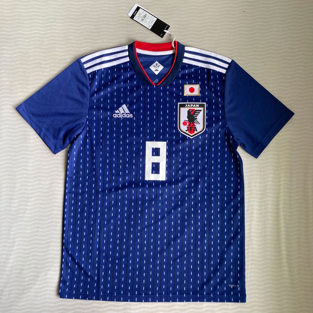 ADIDAS Japan 日本 2018 主場球衣 J/M號 #8 Mitoma 三笘薰 日本U21代表球衣, 他的時尚, 休閒運動服飾在旋轉拍賣