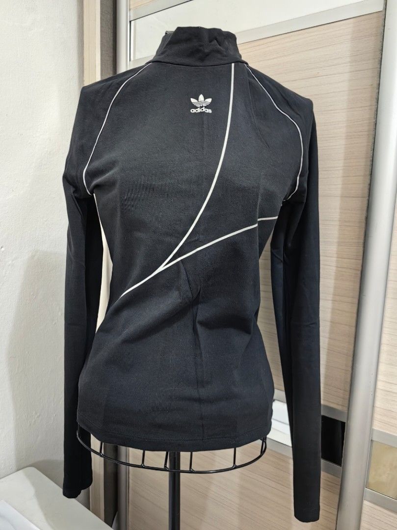 Adidas Reflective Long Sleeve, Women's Fashion, Activewear on Carousell