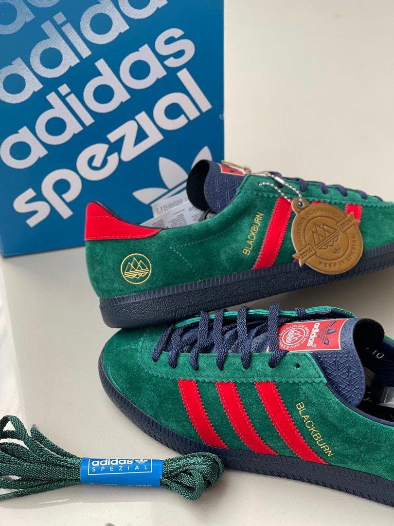 Adidas Spzl Blackburn Decade Pack 2024, Fesyen Pria, Sepatu , Sneakers ...