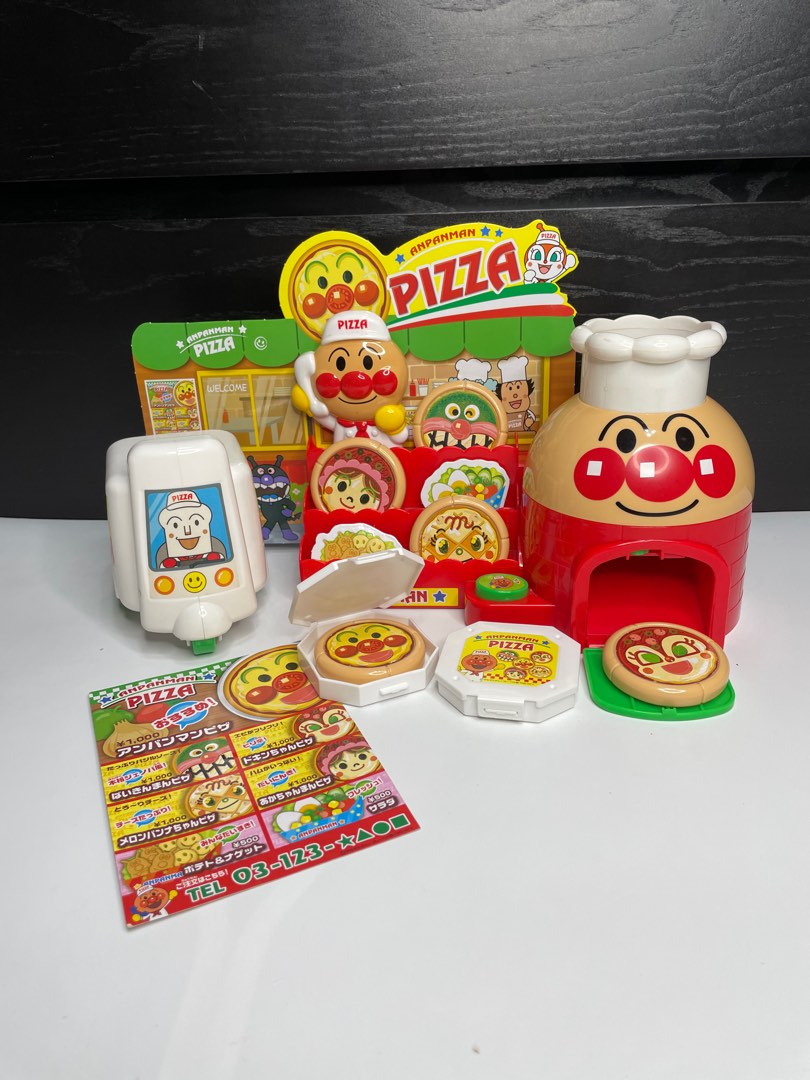 Anpanman Pizza Shop - Complete Set, Hobbies & Toys, Toys & Games on ...
