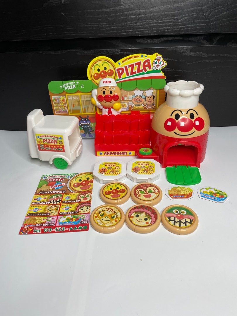 Anpanman Pizza Shop - Complete Set, Hobbies & Toys, Toys & Games on ...