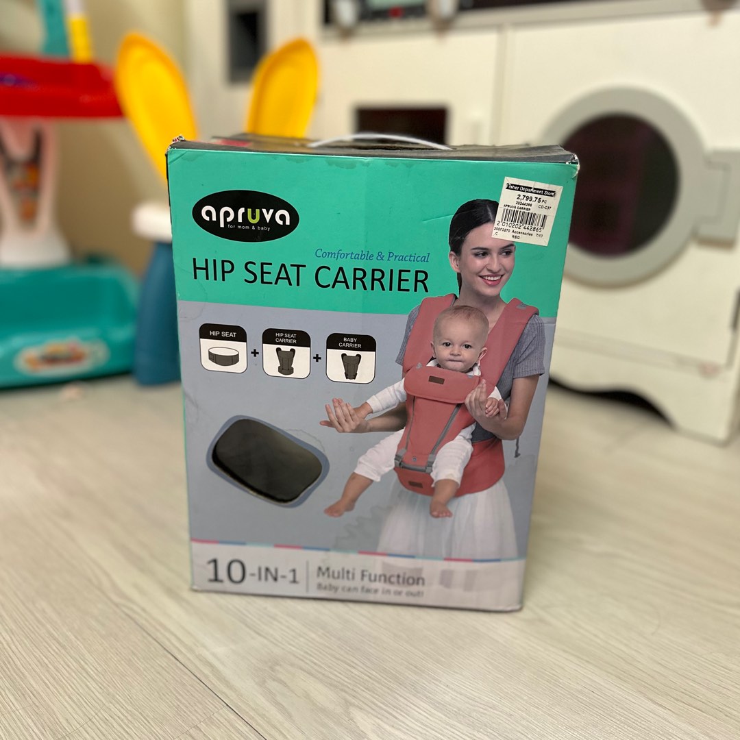 Apruva Hip Seat Carrier 10-in-1, Babies & Kids, Going Out, Carriers ...