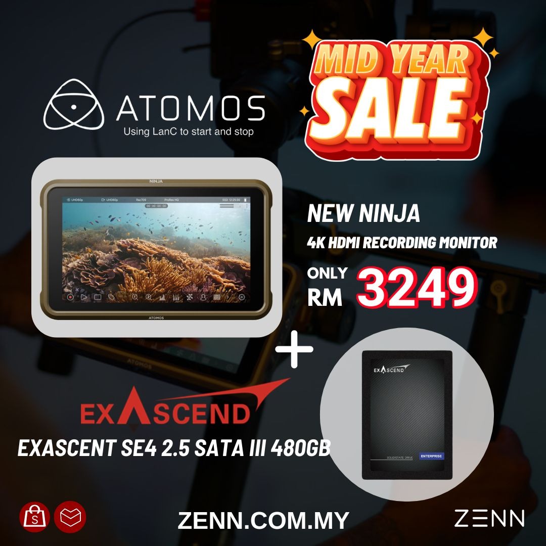 【Atomos July Promotion】Atomos Ninja New, Atomos Ninja Ultra, Atomos New Shogun Monitor Recorder ...