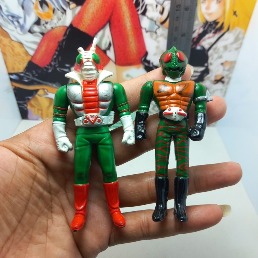 Bandai A.I. 1998 RHS Kamen Rider Amazon and V3 (Loose/Second), Toys ...