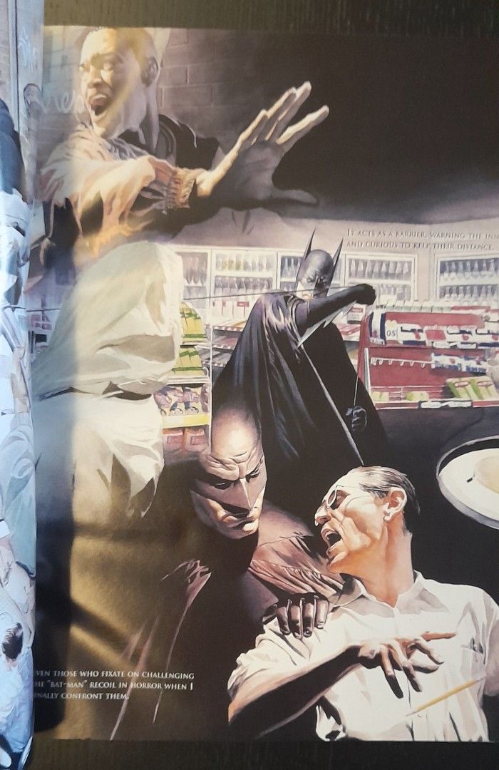 Batman (Large size comic) by Alex Ross!, Hobbies & Toys, Books ...