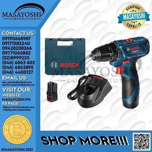 Bosch GSR 120-Li Cordless Drill - Driver [Contractor's Choice] | Power ...