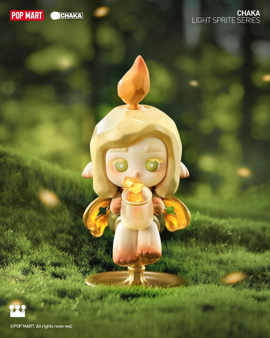[BRAND NEW! POPMART] POPMART CHAKA LIGHT SPRITE SERIES FULL SET AND ...