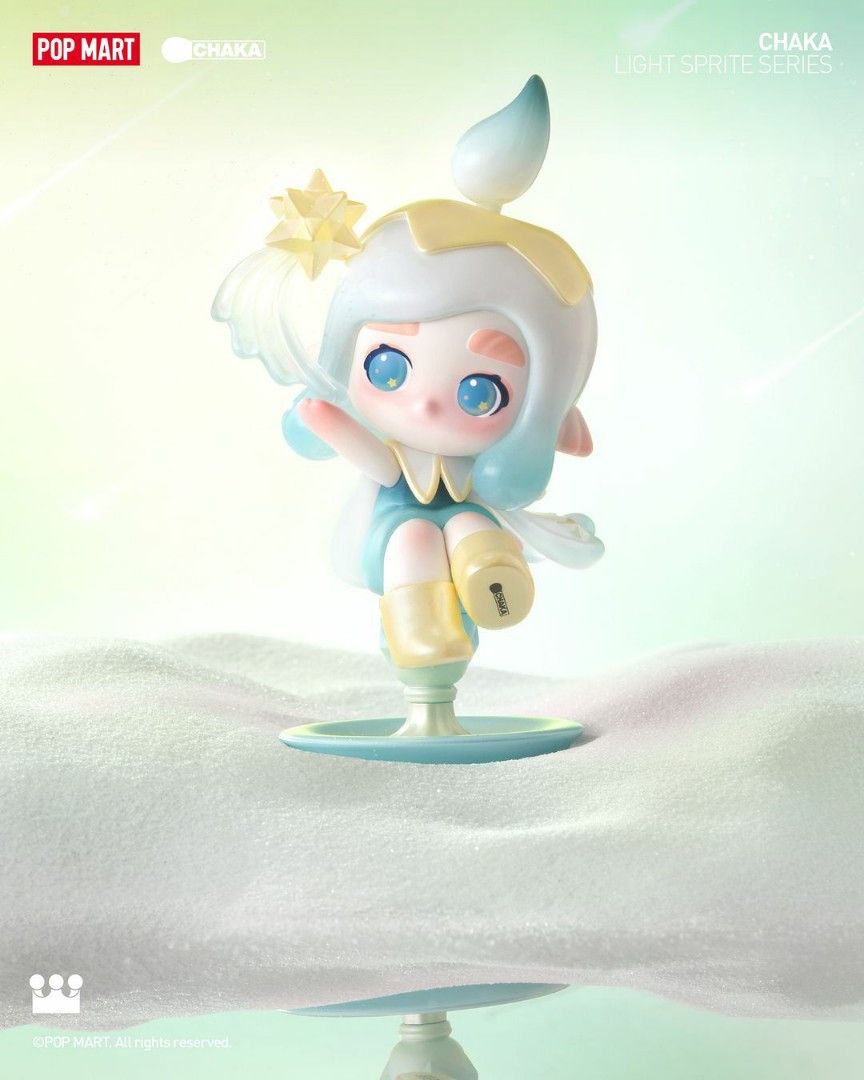 [BRAND NEW! POPMART] POPMART CHAKA LIGHT SPRITE SERIES FULL SET AND ...