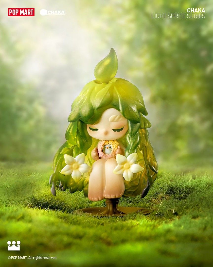 [BRAND NEW! POPMART] POPMART CHAKA LIGHT SPRITE SERIES FULL SET AND ...