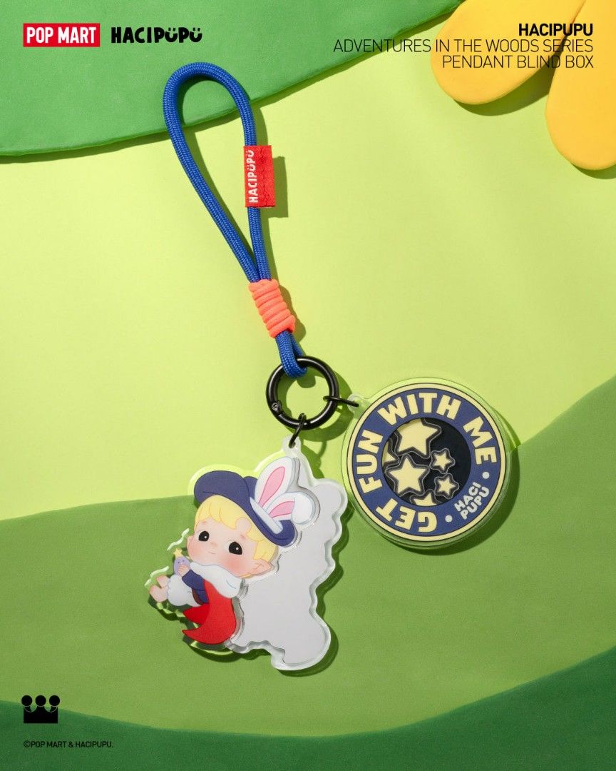[BRAND NEW! POPMART] POPMART HACIPUPU ADVENTURES IN THE WOODS PENDANT ...