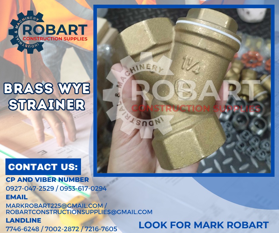 Brass Wye Strainer, Commercial & Industrial, Construction Tools ...