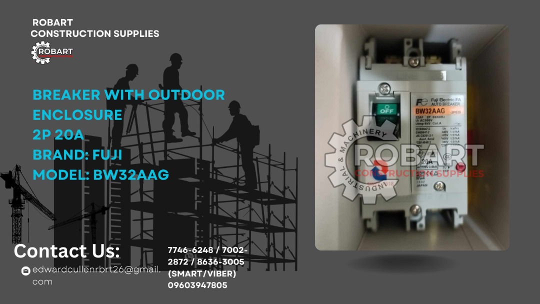 Breaker with Outdoor Enclosure 2P 20A, Commercial & Industrial ...