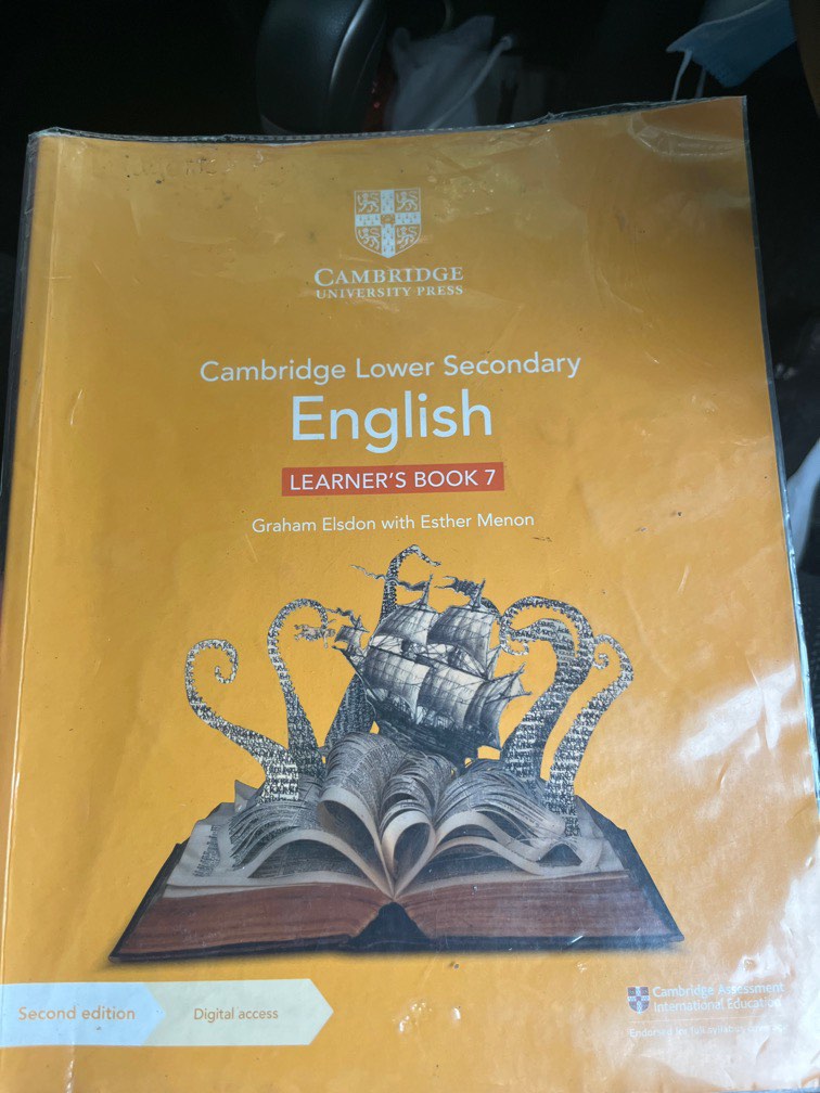 Cambridge Lower Secondary English Learners Book 7 Second Edition With Digital Access Igcse