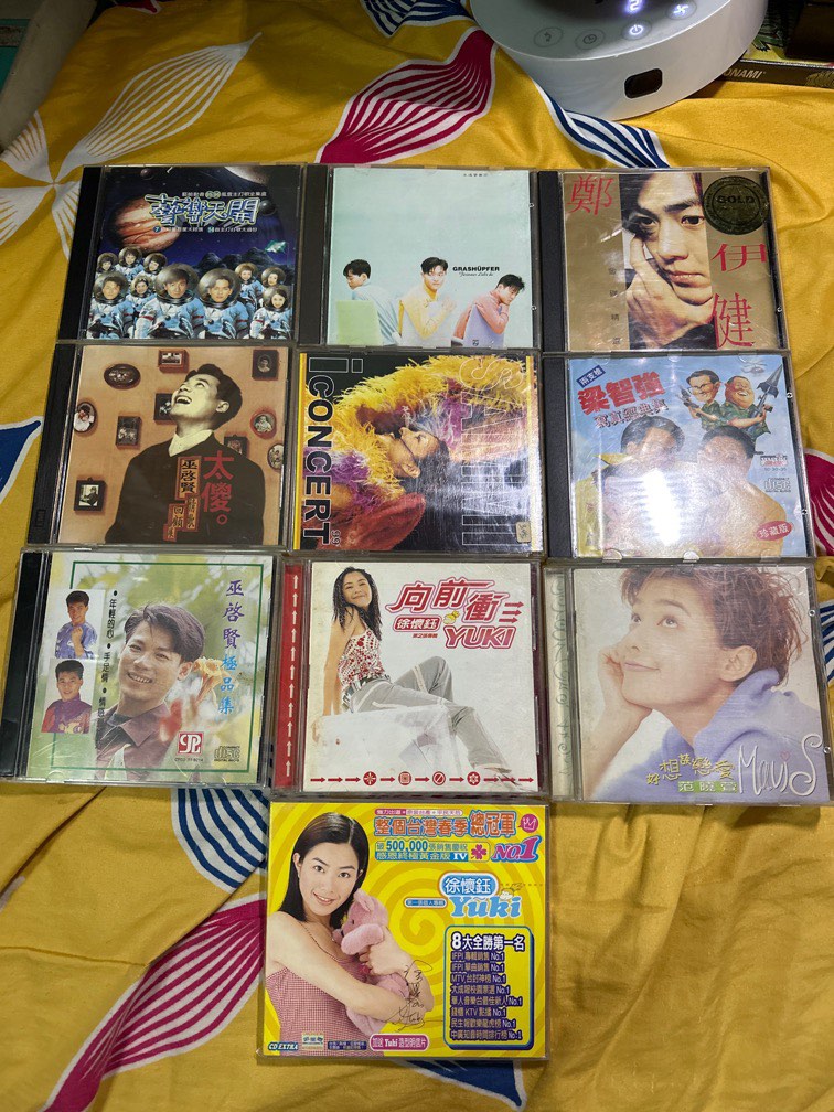 Canton Mandarin Pop Music cd bundle, Hobbies & Toys, Music & Media, CDs ...