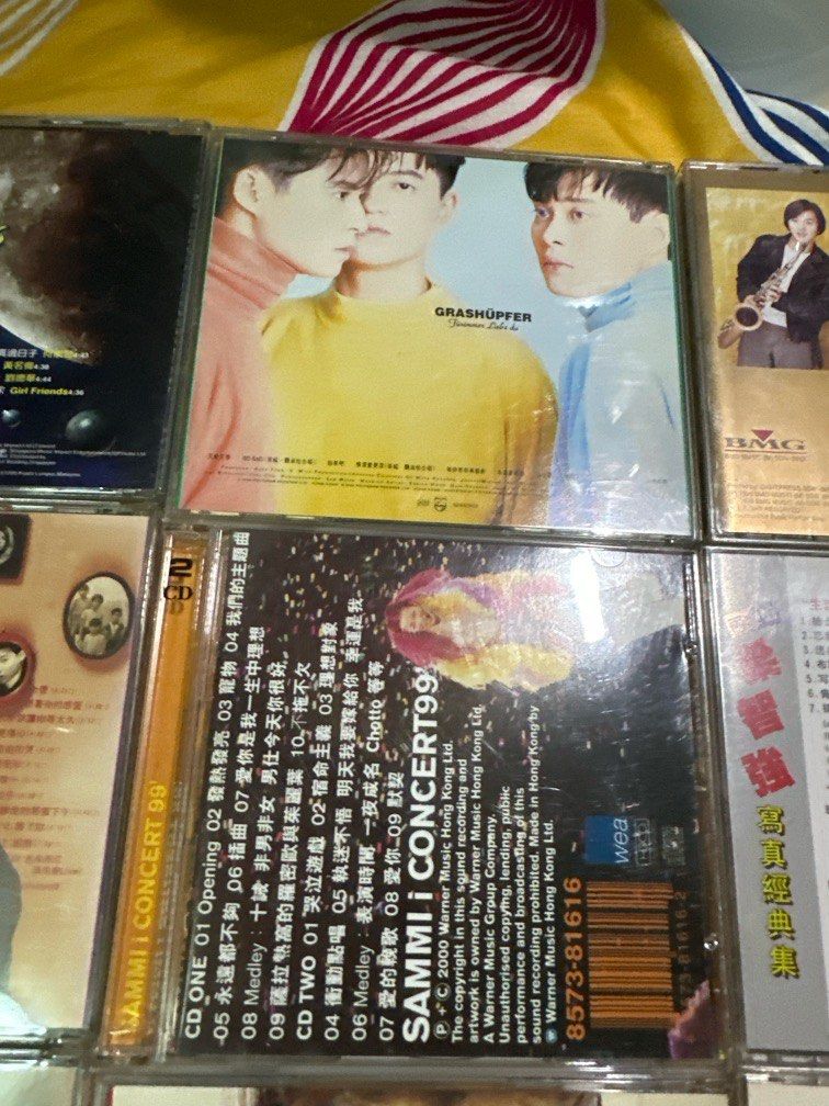 Canton Mandarin Pop Music cd bundle, Hobbies & Toys, Music & Media, CDs ...