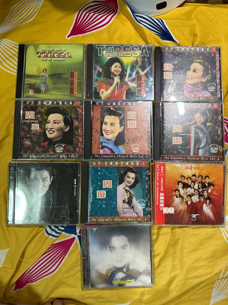 Canton Mandarin Pop Music cd bundle, Hobbies & Toys, Music & Media, CDs ...