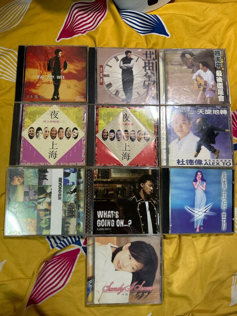 Canton Mandarin Pop Music cd bundle, Hobbies & Toys, Music & Media, CDs ...