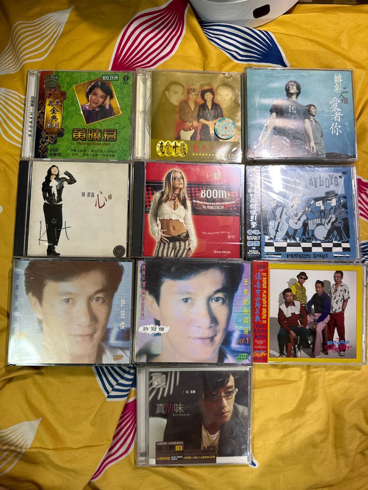 Canton Mandarin Pop Music cd bundle, Hobbies & Toys, Music & Media, CDs ...